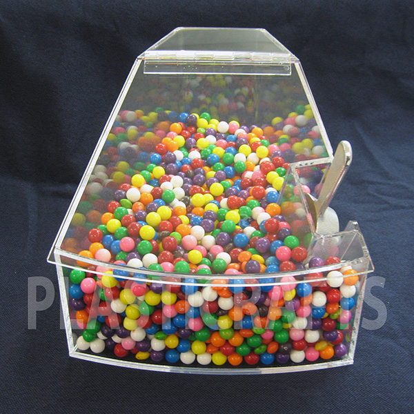Round Faced Angled Bin - Plasticrafts