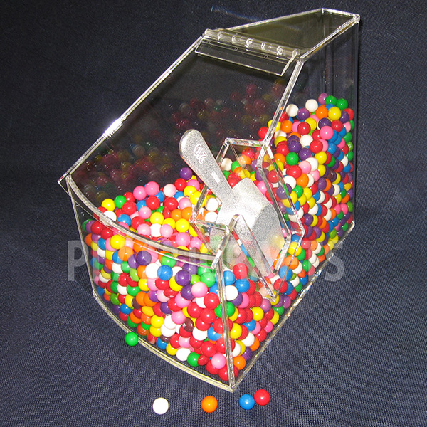 Round Faced Angled Bin - Plasticrafts